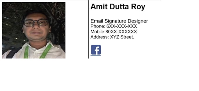 Create world class clickable html email signatures by Sayamitin | Fiverr