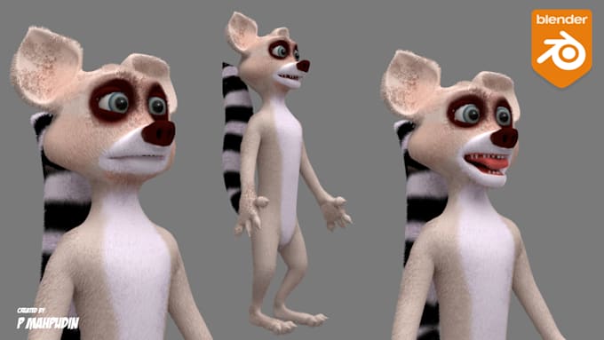 3d character modeling your blueprint design by Pupudmahpudin | Fiverr