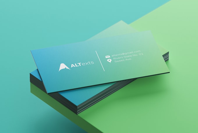 Create a professional business card design by Princeenyiemah | Fiverr