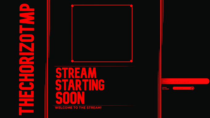 Make clean and basic overlays for your stream by Criwyr21 | Fiverr