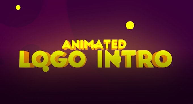 Create awesome animated kick intro logo for youtube, twitch, esport ...