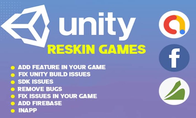 Reskin your unity game in only one day by Arcomsian | Fiverr