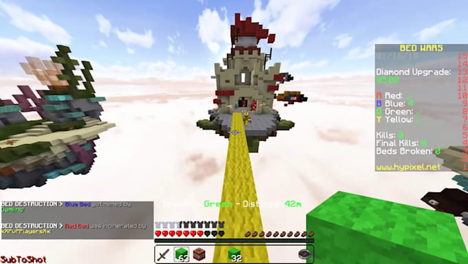 Teach you how to play minecraft bed wars by Noobslayer69133 | Fiverr