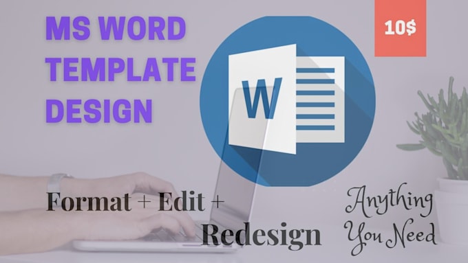Design microsoft ms word document template by Hamzauzair765 | Fiverr