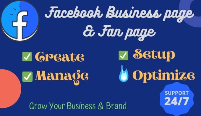 Create Setup And Optimize Facebook Business Page By The Fahim Fiverr