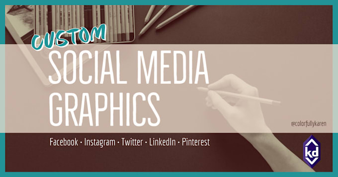 Design a custom social media graphic by Colorfullykaren | Fiverr