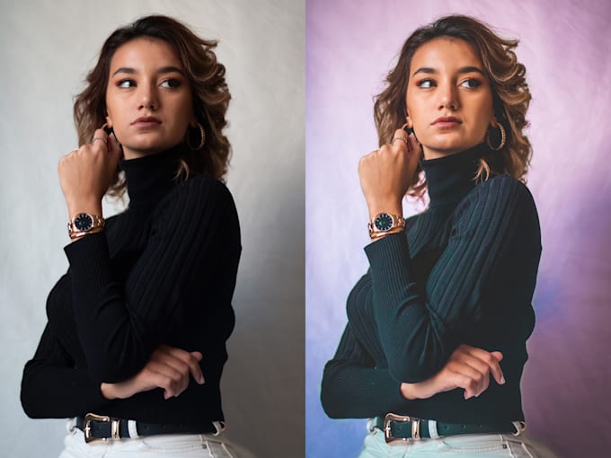 Make creative edits, color correct and retouch photos by Shayankazi1996 ...