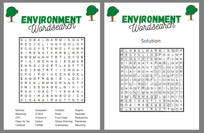 Make you a professional word search puzzle by Puzzle_pro | Fiverr