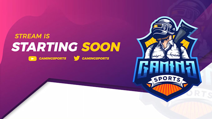 Make animated twitch brb, starting soon, offline screens by Doni ...