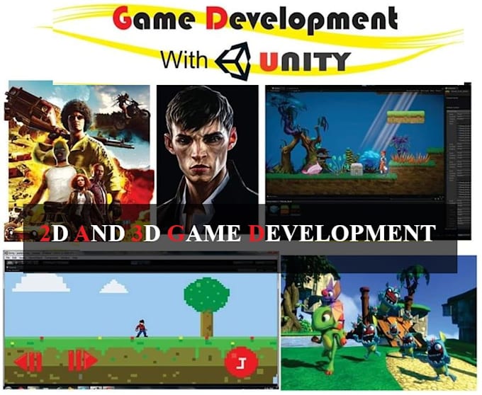 Develop full 2d 3d pc and mobile games in unity by Mustafamadani | Fiverr