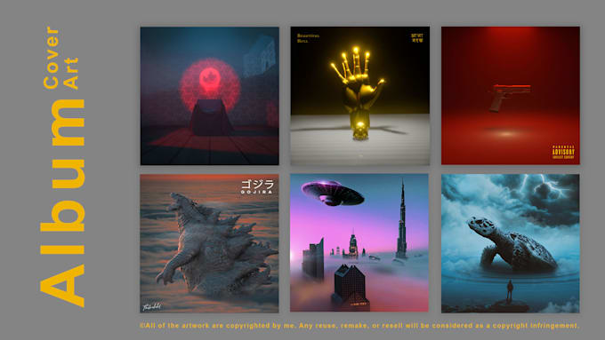 Make a dope album cover design by Thebrokekid | Fiverr