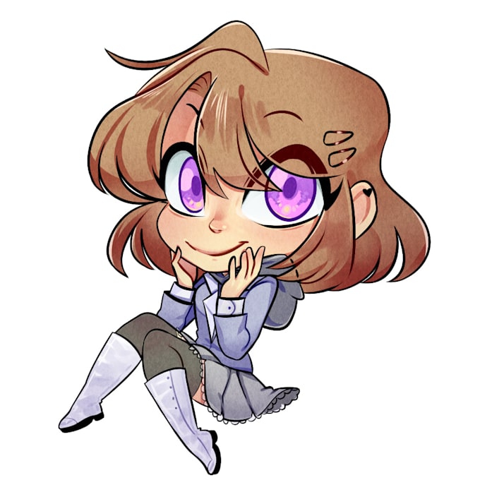 Draw really cool chibis by Unoro22 | Fiverr