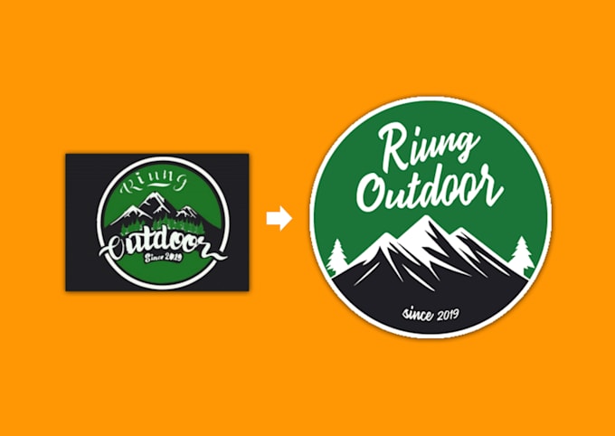 Convert your raster image into vector by Vectorvexelart | Fiverr