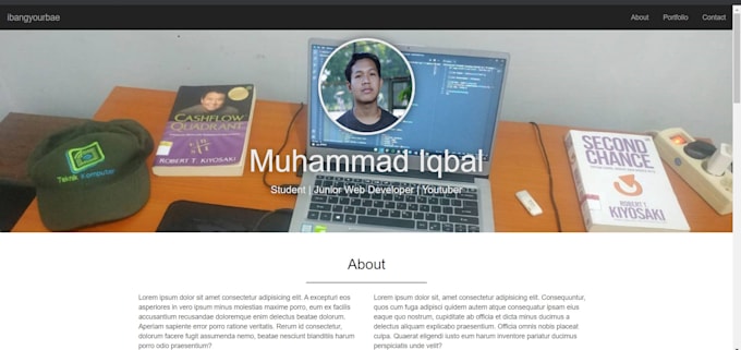 Build your website with html , css , javascript by Ibangyourbae | Fiverr