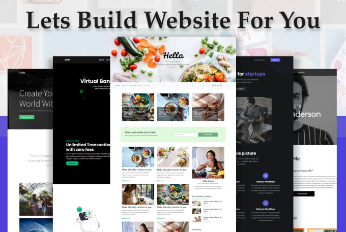 Build landing page using html css javascript by Fahimulkabir | Fiverr