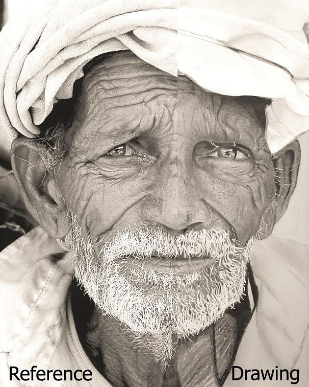 Draw hyper realistic graphite and colour pencil portraits by Arun ...