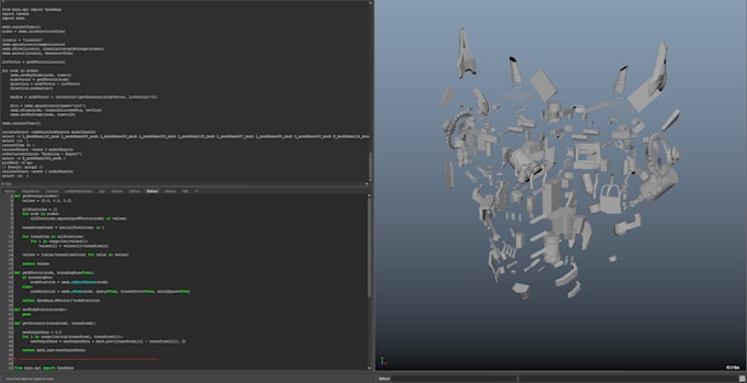 Create Maya Or Standalone Script And Tools In Python For Cg By Sneyek Fiverr