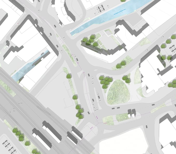 Create a rendered site plan by Archi_plans | Fiverr