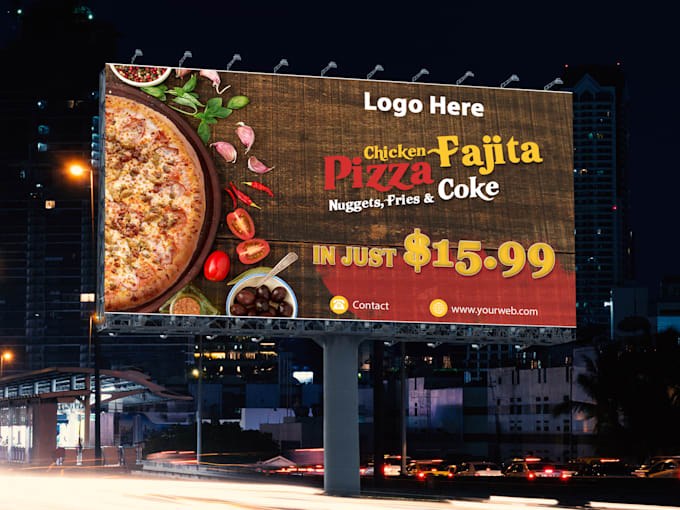 Do eye catching billboard, yard sign, signage by Umairgraphics5 | Fiverr