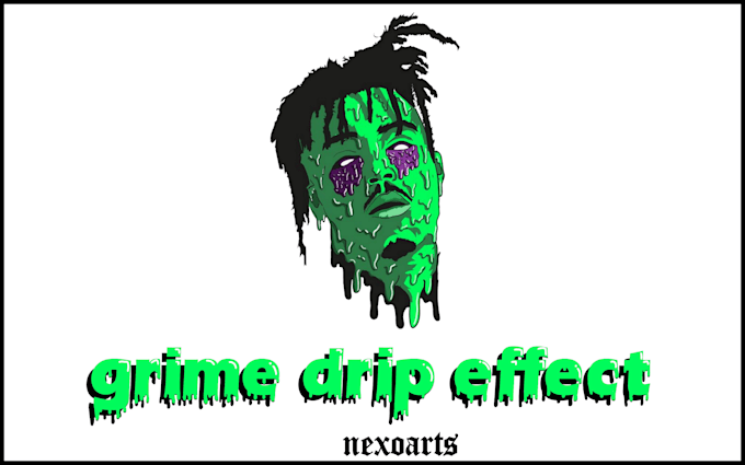 Draw your face in a grime drip style by Nexoarts | Fiverr