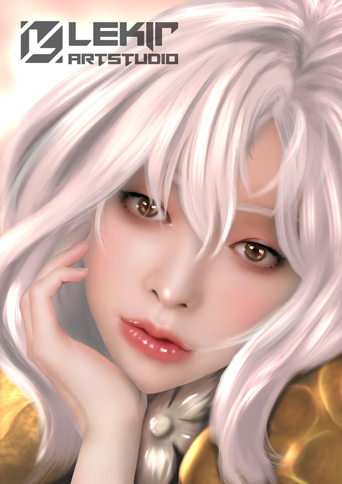 Draw semi realistic anime style cartoon style by Lekir_artstudio | Fiverr