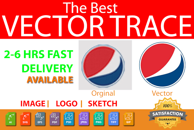 Convert logo, image in vector ai,eps,pdf,png print ready by ...