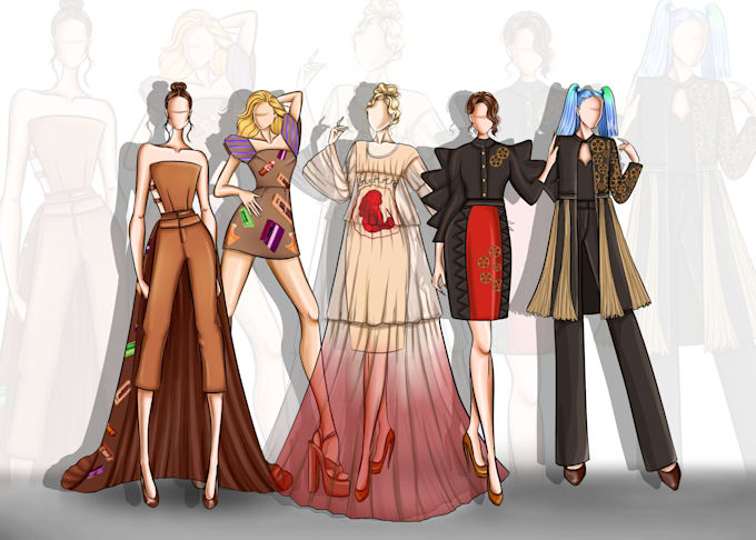 how to draw fashion games
