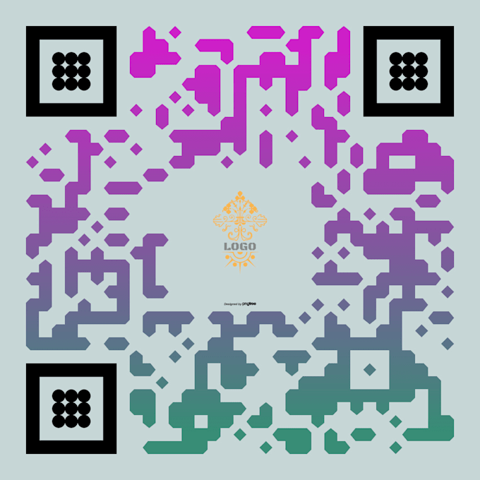 Create a stylish qr code with your logo by Ashutoshkuma16 | Fiverr