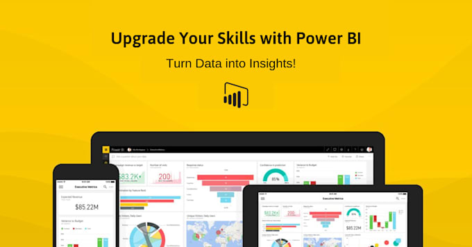 Give you power bi training and will make power bi expert by ...