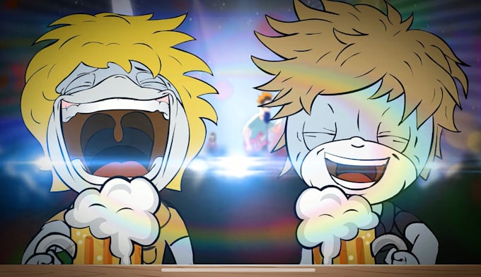 Animate a 1 minute adult swim style cartoon by Andrewmitche920 | Fiverr