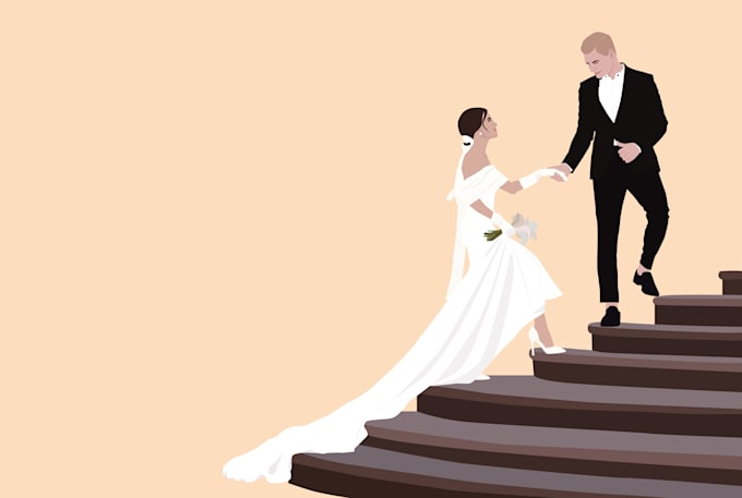 Design full body vector flat illustration from photo by Marianna_visual ...