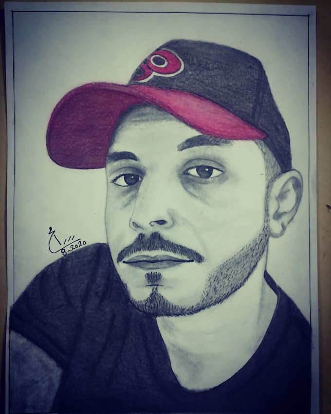 Drow your photo professionally by Art_sameh | Fiverr