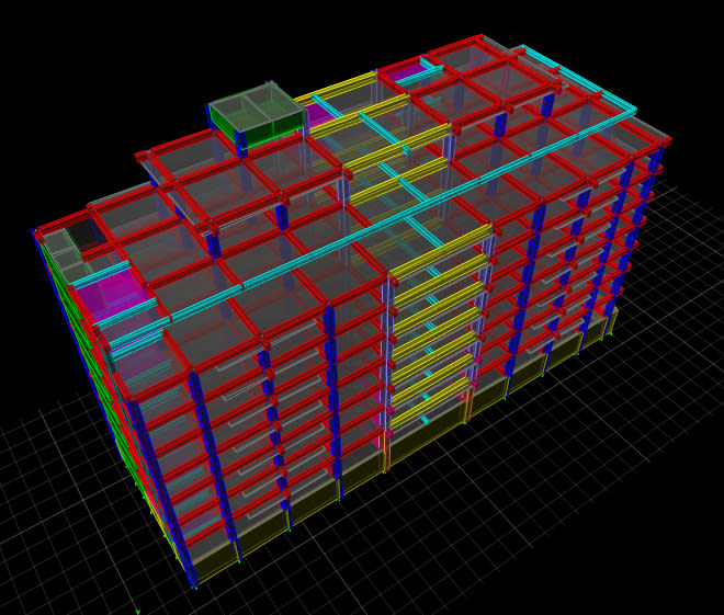 Do structural analysis, design, modeling using staad pro, etabs safe and sap2000 by Civil3d ...