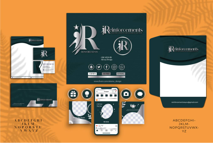 Create a full branding kit for your business or blog incl logo by ...