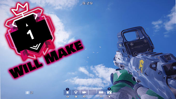 Make a professional rainbow six siege thumbnail by Airjorden07 | Fiverr