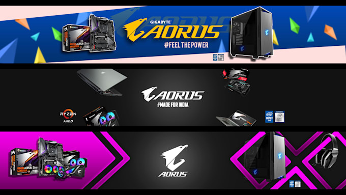 Make a epic banner and logo for you by Lapogy | Fiverr