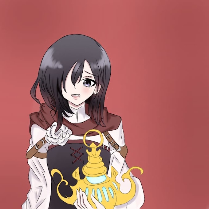 Write some girl 2d animation with my style by Muhammadmuhtara | Fiverr