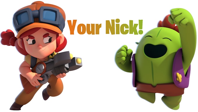 Design brawl stars pattern for a tshirt by Knoxixox | Fiverr