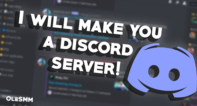 Make you a proffesional original discord server by Olesmm | Fiverr