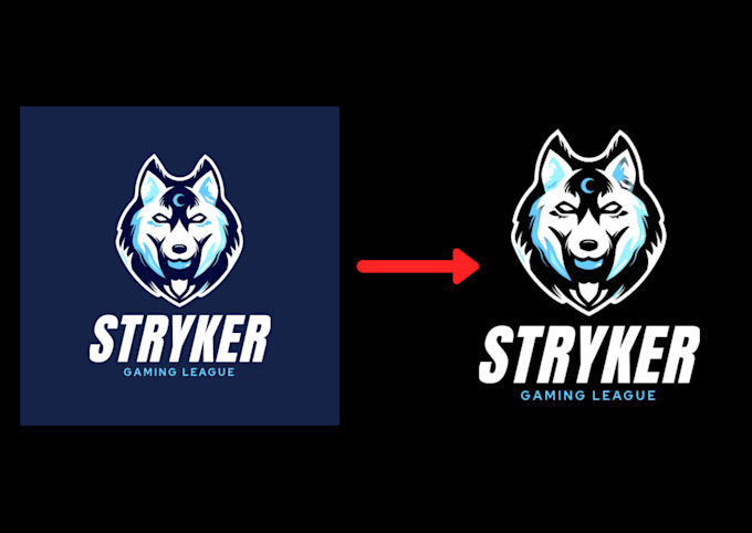 Do transparent logo background in png by Jigarvaghela | Fiverr