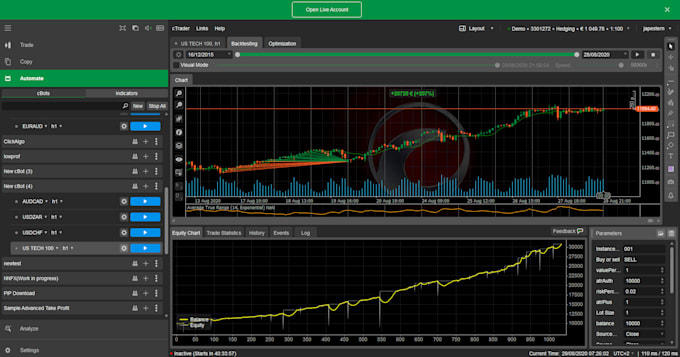Create calgo cbot or indicator with custom notifications, email ...