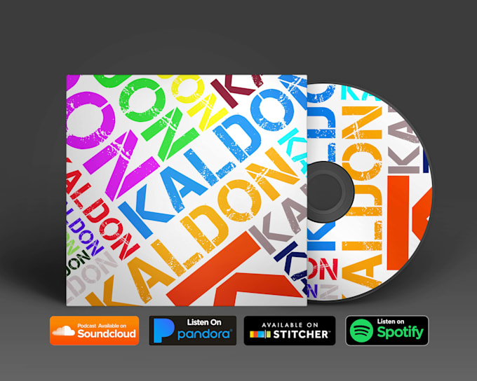 Design podcast cover art by Kaldon_graphics | Fiverr