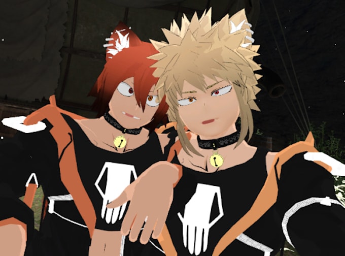 Make you a my hero academia vrchat model by Kingcalbia | Fiverr