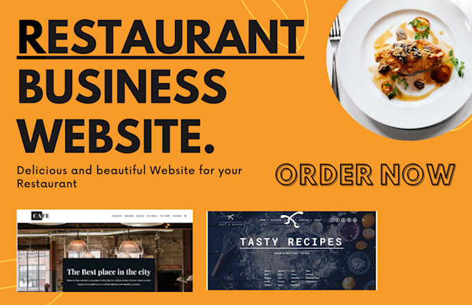 Create your restaurant and cafe wordpress website by Thewebheart | Fiverr