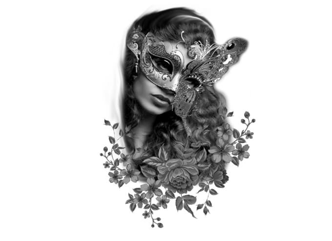 Im doing realistic digital tattoo designs by Ebrusss | Fiverr