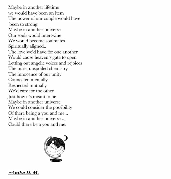 Creative writing personal poems by Theanikam | Fiverr