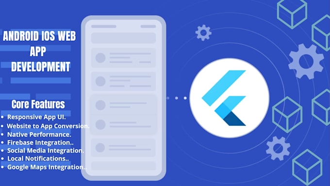 Create custom ios and android apps using flutter by Muneebawan107 | Fiverr
