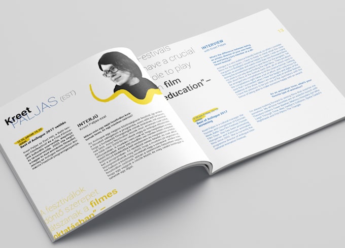 Design magazine, book, booklet layout and cover by Dellier | Fiverr