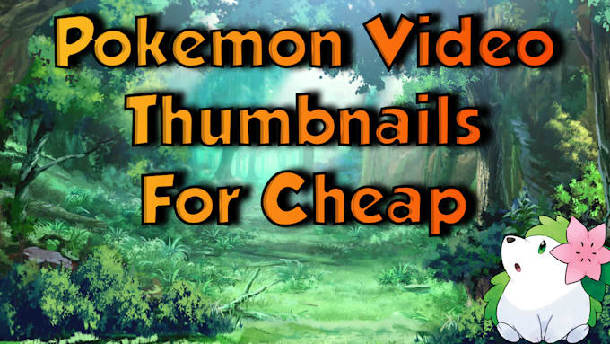 Create a thumbnail for your pokemon video by Andrewolszewski | Fiverr