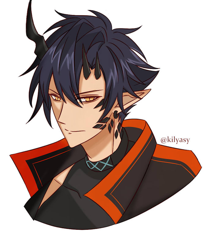 Draw fanart or oc in anime style by Kilyasy | Fiverr